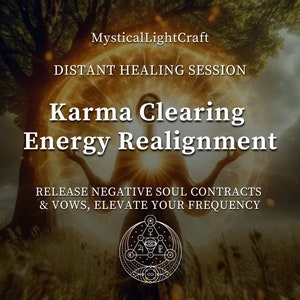 Karma Clearing Energy Realignment: Distant Healing Session - Etsy