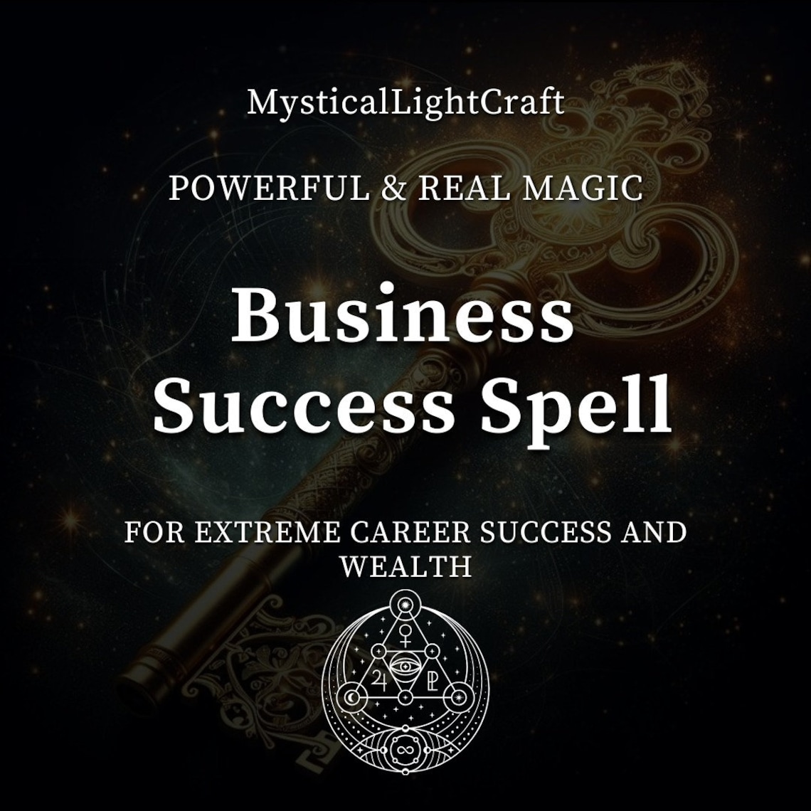 Most Powerful Success Business Spell, Wealth Ritual, Career Spell - Etsy