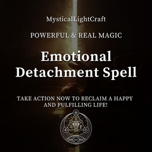 Emotional Detachment Spell - Etsy