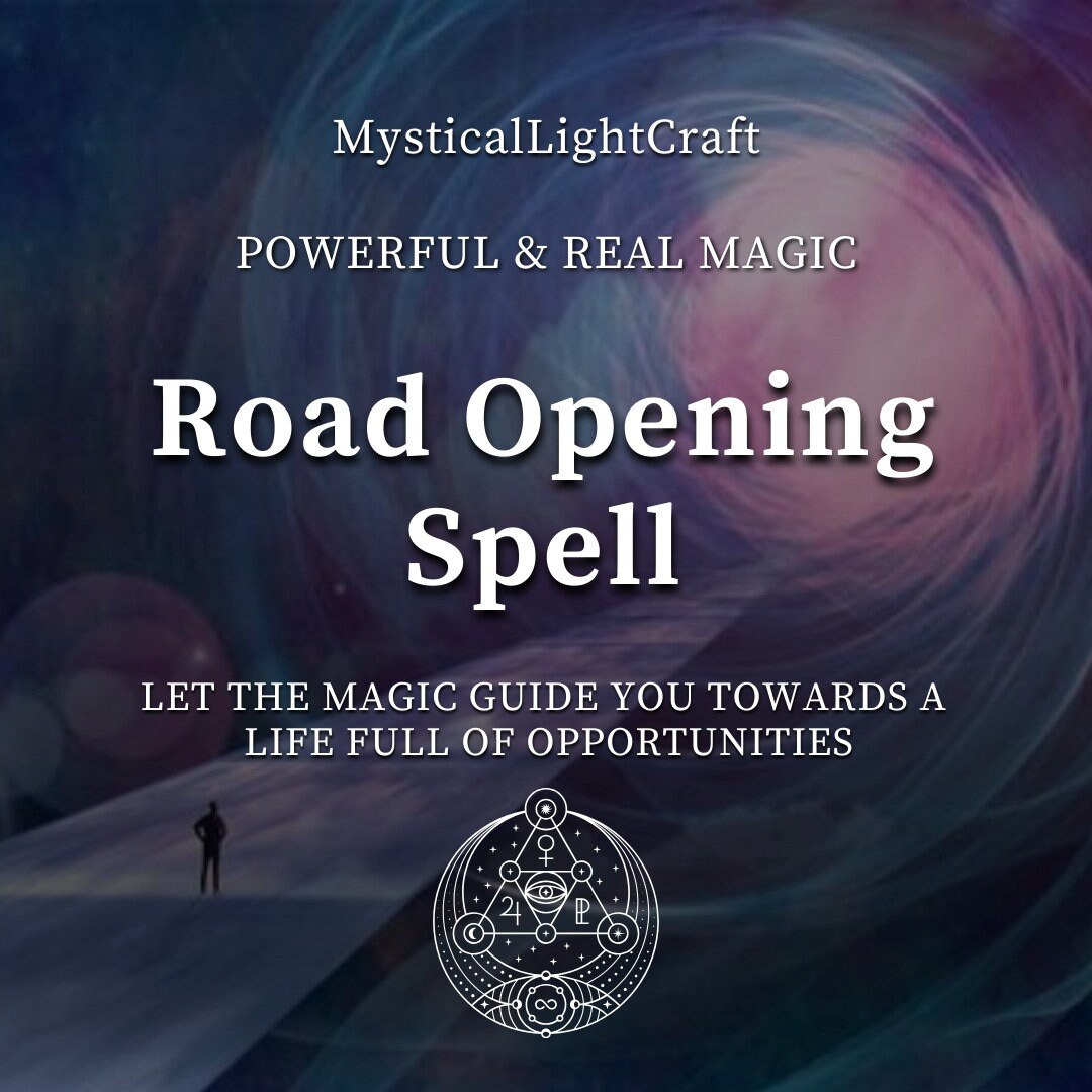 The Most Powerful Road Opening Spell - Etsy