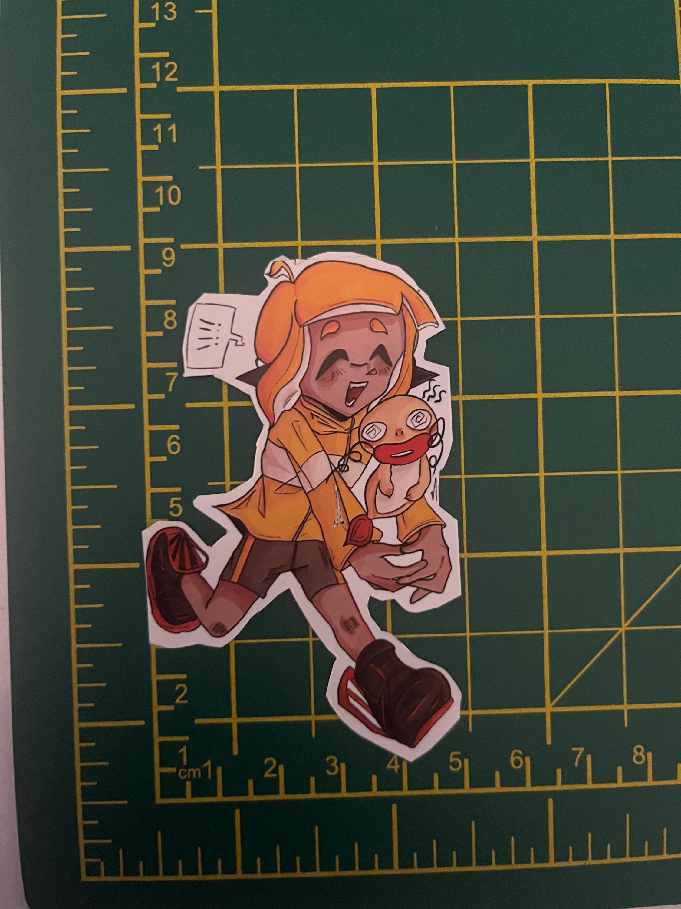 Splatoon Stickers Agent Set - Etsy