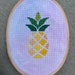 Pineapple Cross Stitch PATTERN - Etsy