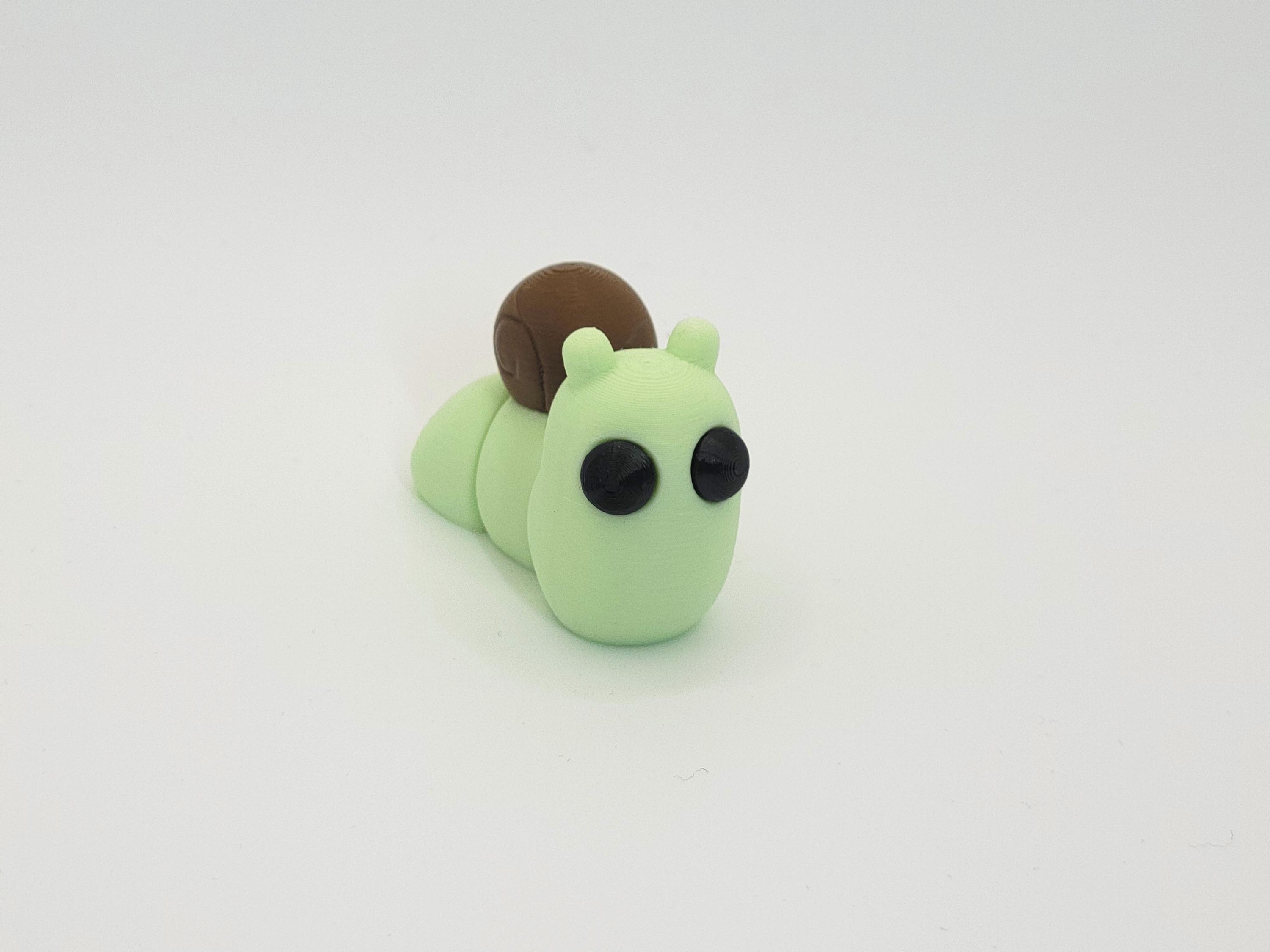 Baby Snail | Cute Fidget Toy | 3D Printed Insect | Fidget Animal ...