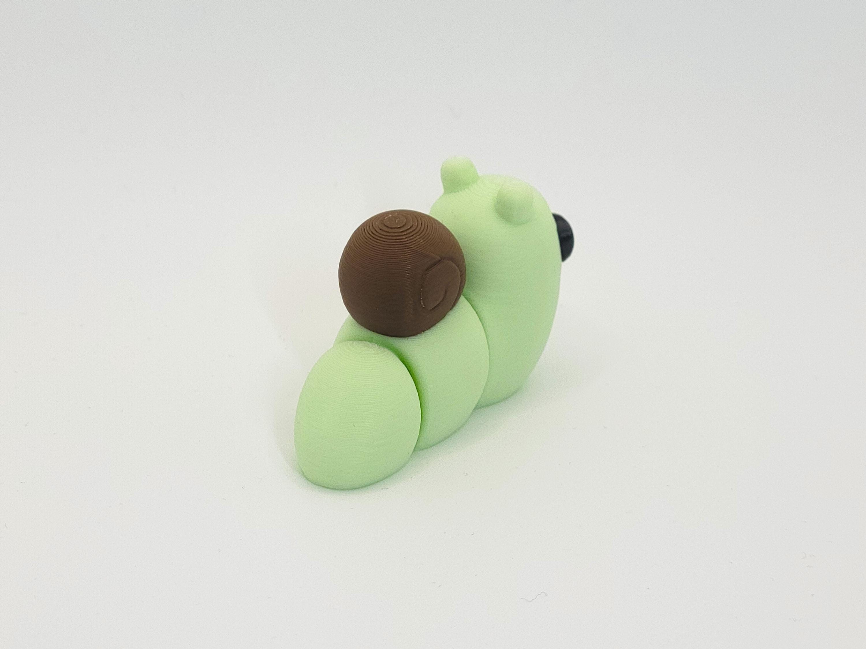 Baby Snail | Cute Fidget Toy | 3D Printed Insect | Fidget Animal ...