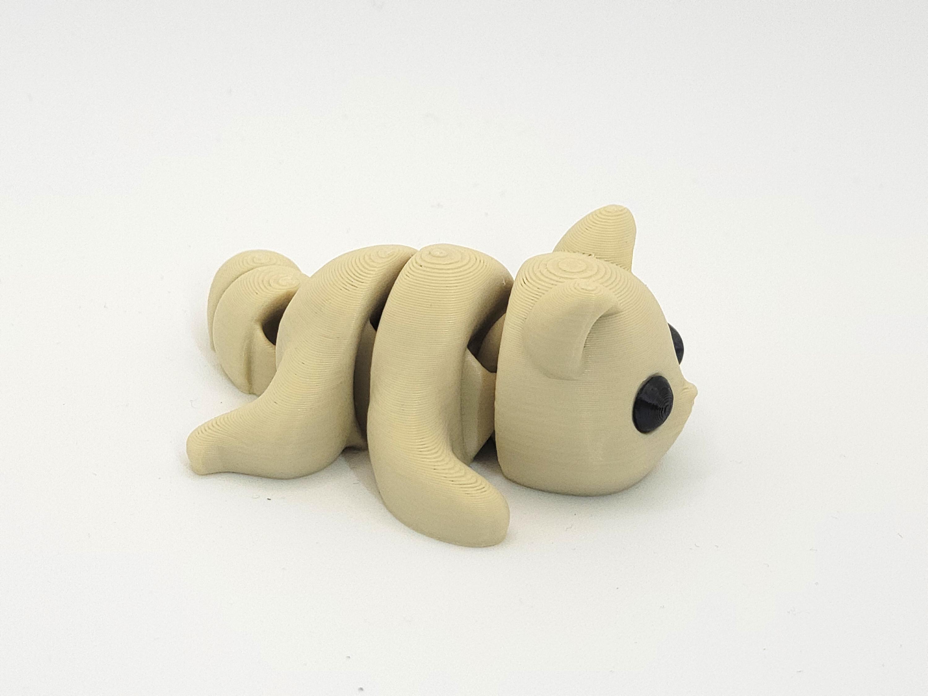 Baby Cat| Cute Fidget Toy | 3D Printed Animal | Fidget Animal ...