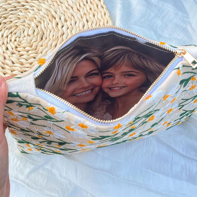 Handmade Photo Lining Purse, Mother of the Bride Gift, Mother of the ...