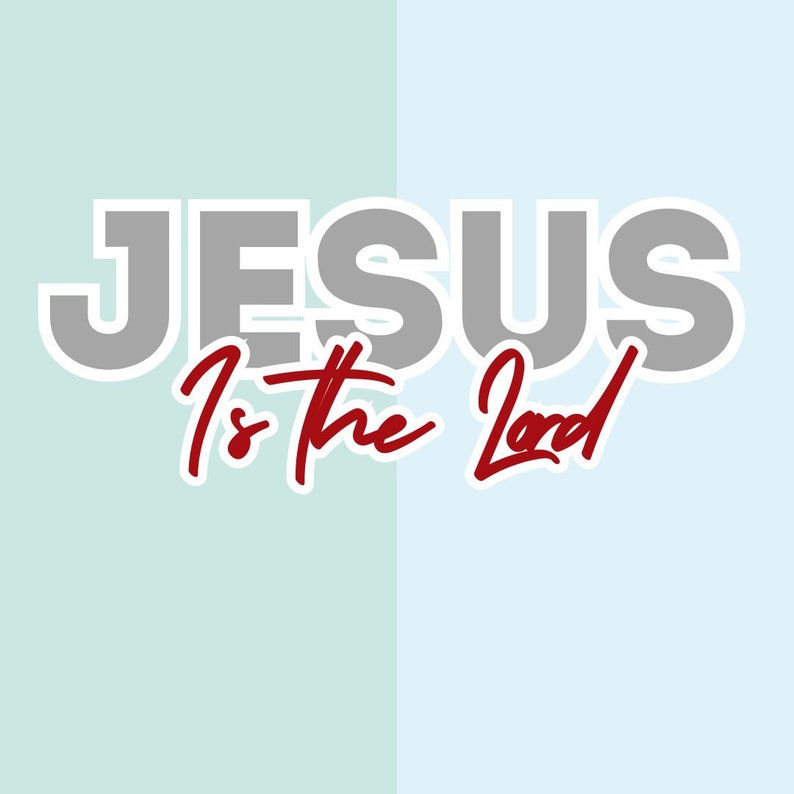 Jesus is Lord, Religious Car, Bible Verse, Religious Gift, Faith ...