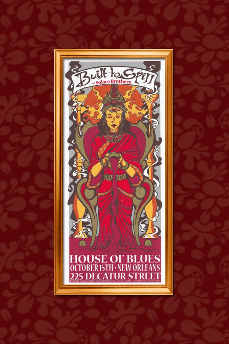 Built to Spill Screen Printed Handbill From SOLD OUT Poster 2003 Tour ...