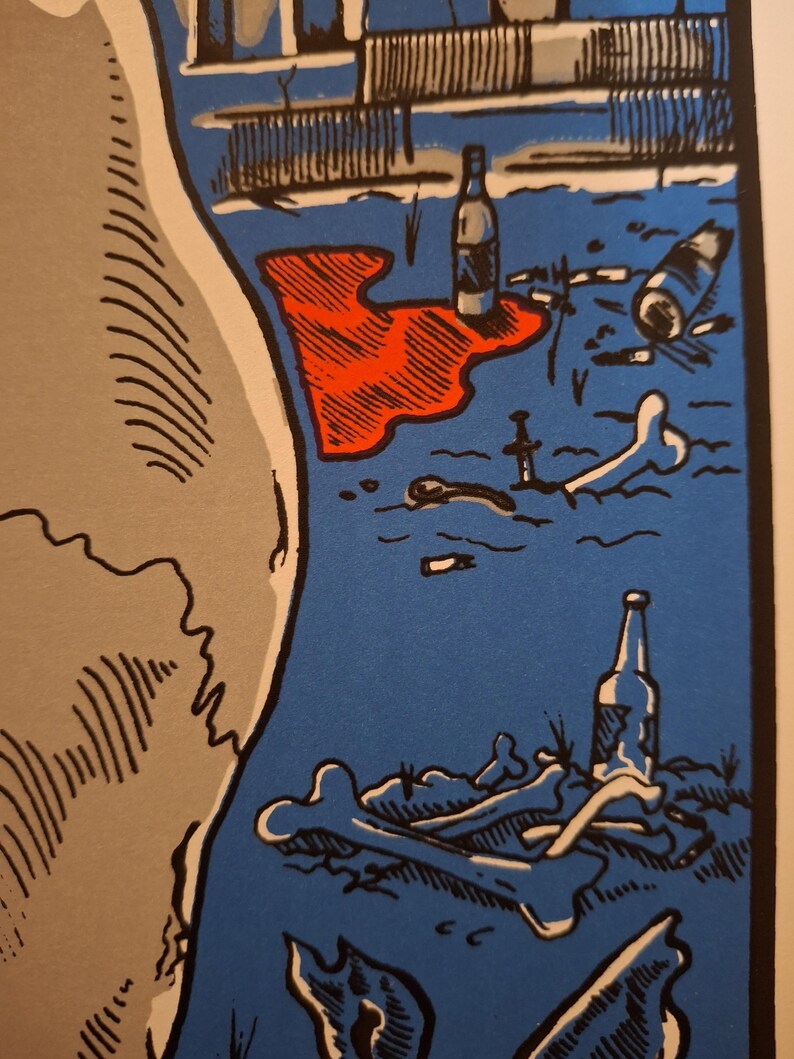 Acid Bath Poster Artist Proof by Jason Cooper for 2025 Tour St ...