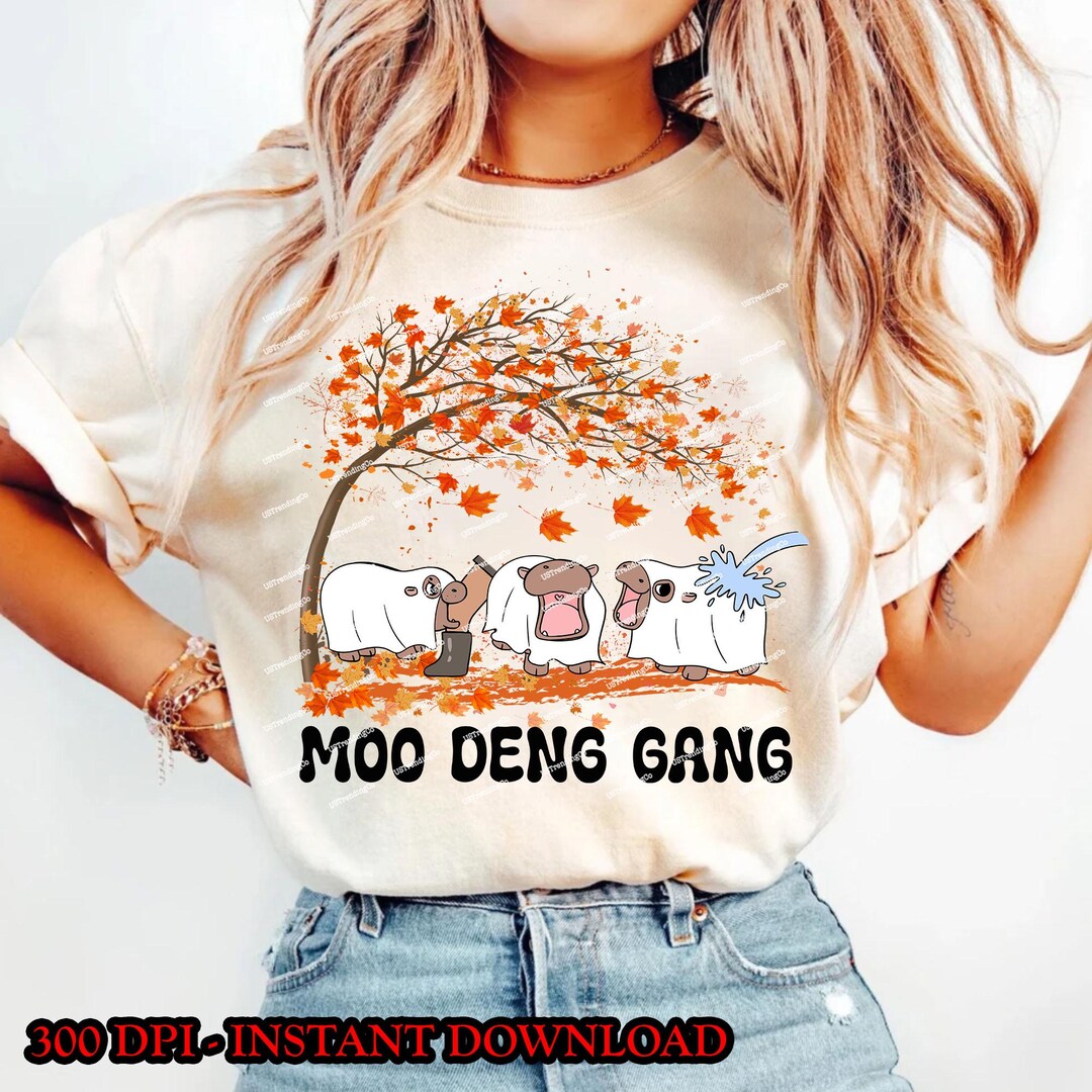 Moo Deng Halloween Png, Baby Hippo Png, Moo Deng PNG, Bouncy Pig Png, I ...