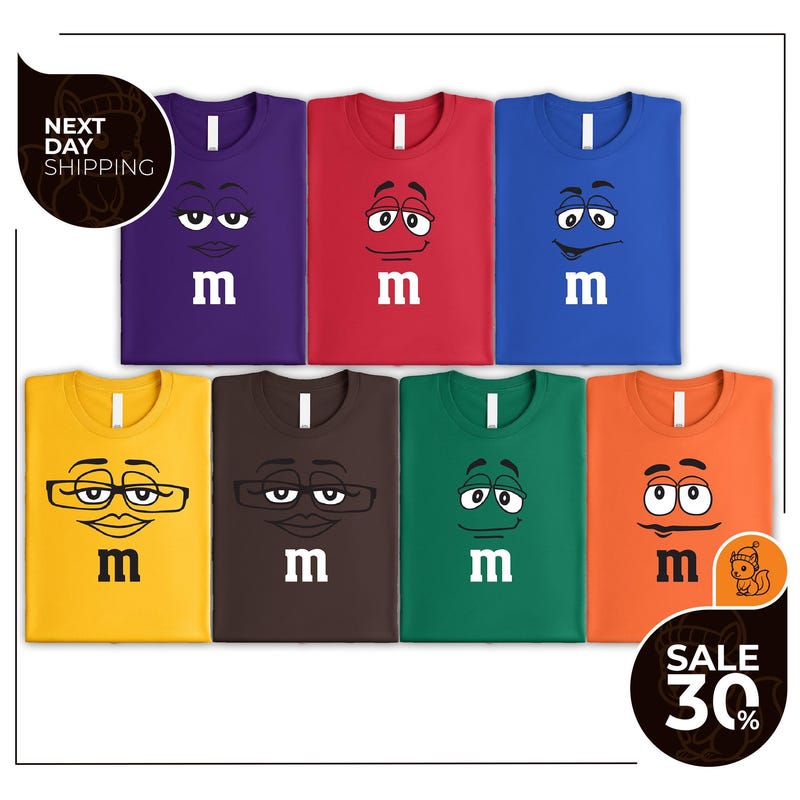 Halloween M&m Shirts - Etsy