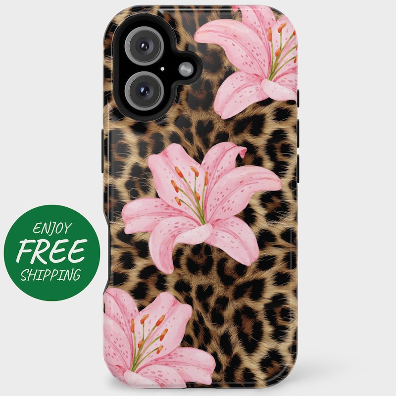 Leopard Phone Case - Etsy