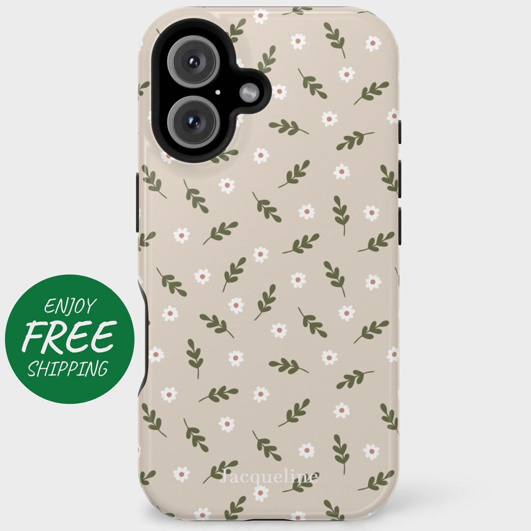 Cottagecore Ditsy Flower Phone Case for Iphone, Pixel, and Galaxy ...