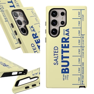 Salted Butter Stick Phone Case - Funny Design Cover for iPhone and ...