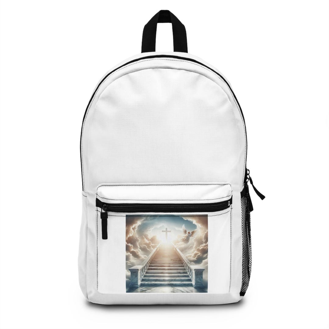 Heavenly Design Backpack, Inspirational Bookbag, Religious Gift ...