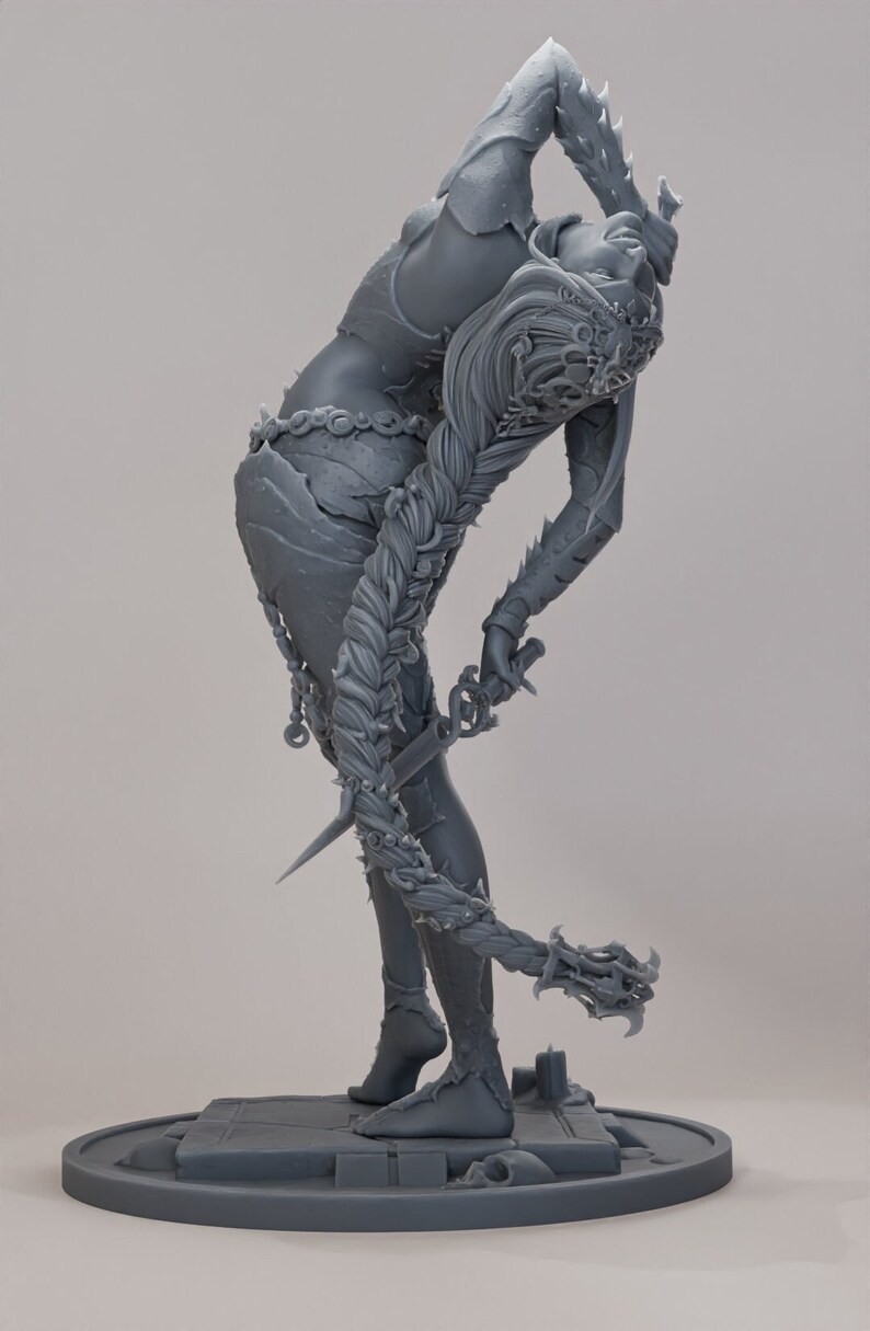 Orin the Red Baldur's Gate 3 Resin 3d Print Max Quality 18K 21 Cm - Etsy