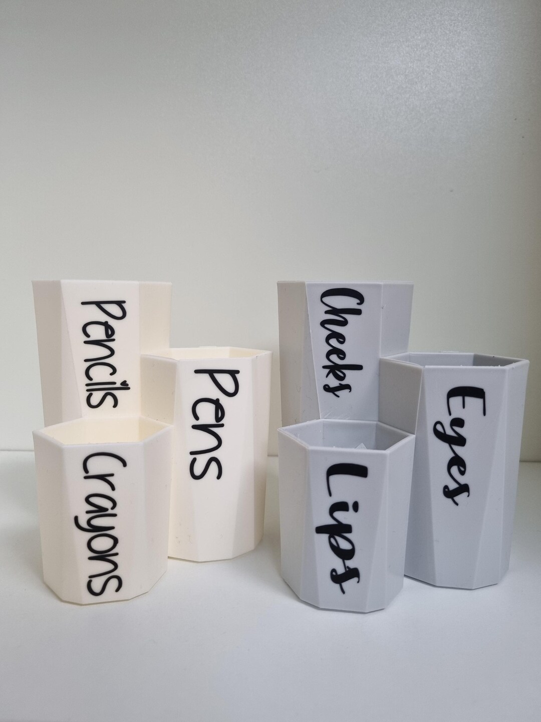 3 Lattice Storage Box Container | Make-up Organiser | Stationary Holder ...