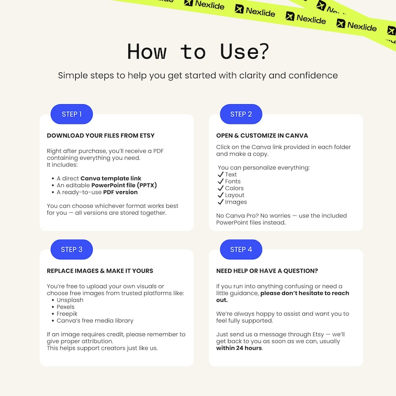 Editable Canva Brand Guidelines Template: Startup Business Brand Kit - Etsy