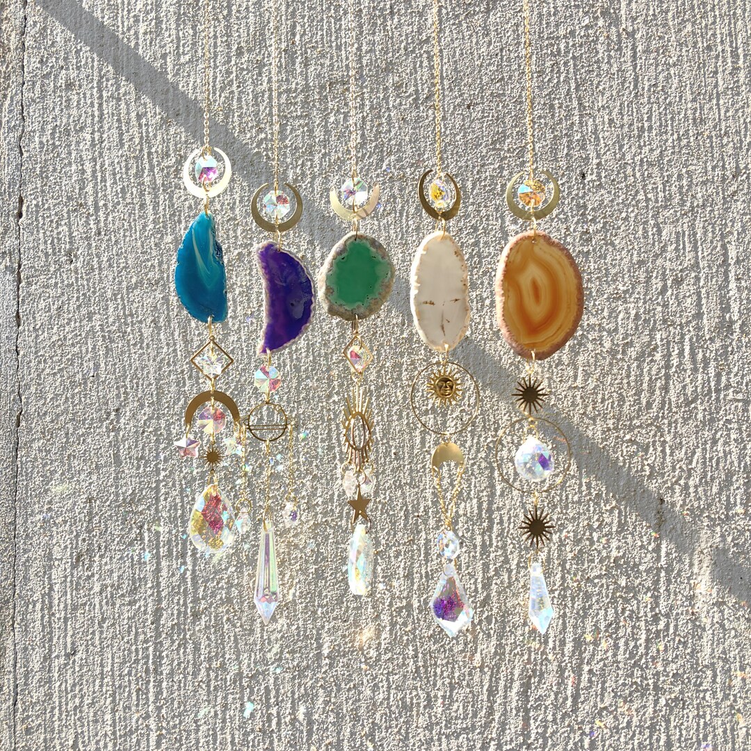 Crystal Suncatcher Sun Catchers Indoor Window Hanging Sun Catchers With ...