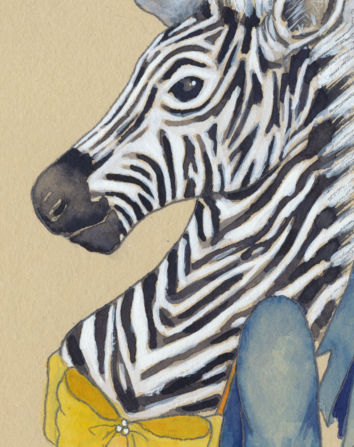 Letter Z Zebra Cards Lemon Cards Zebra Stripe Marie Antoinette - Etsy