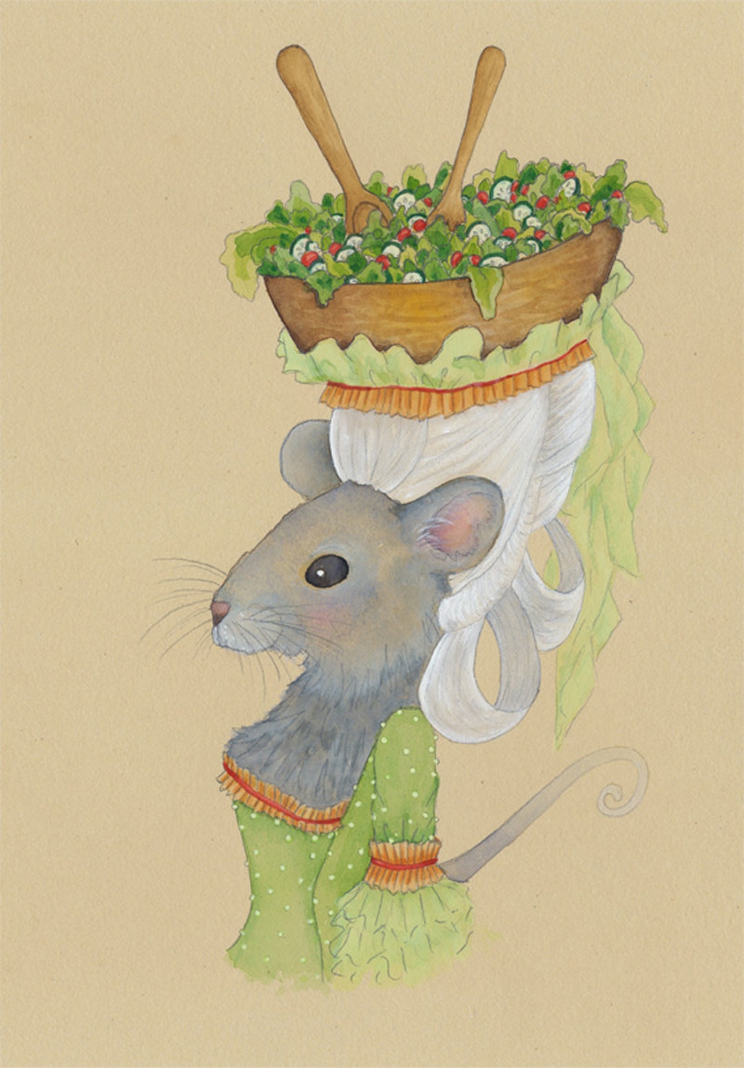 Rustic Mouse Cards Cute Animal Cards Cute Woodland Animal Cards ...