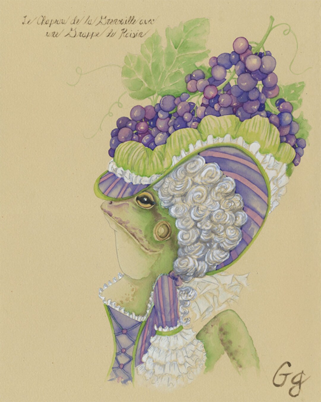 Frog Cards With Matching Envelopes Fruit Cards Blank Animal Cards ...