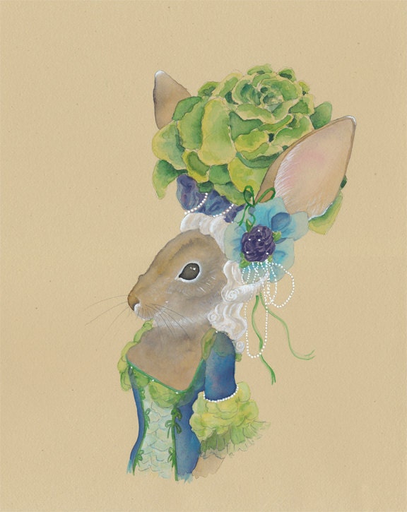 Cute Rabbit Cards Cute Bunny Cards French Cards Letter L Cards ...