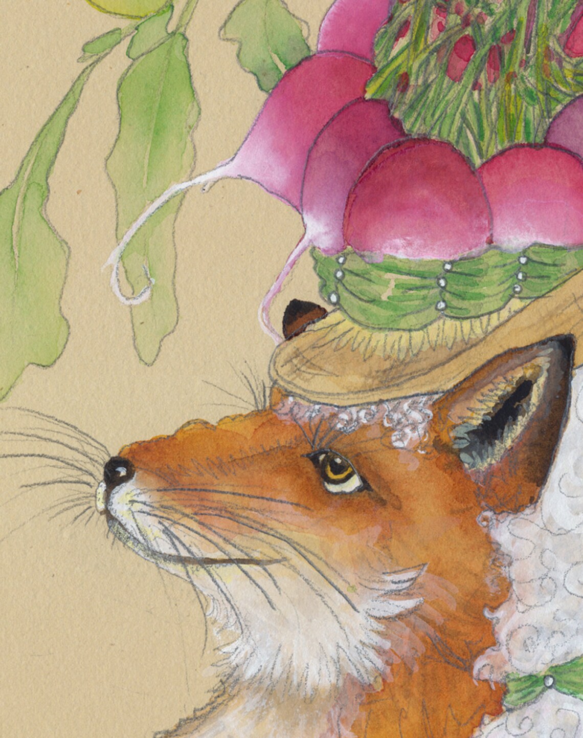 Unique Fox Cards, Vegetable Cards, Fox Invitations, Fox Thank You Cards ...