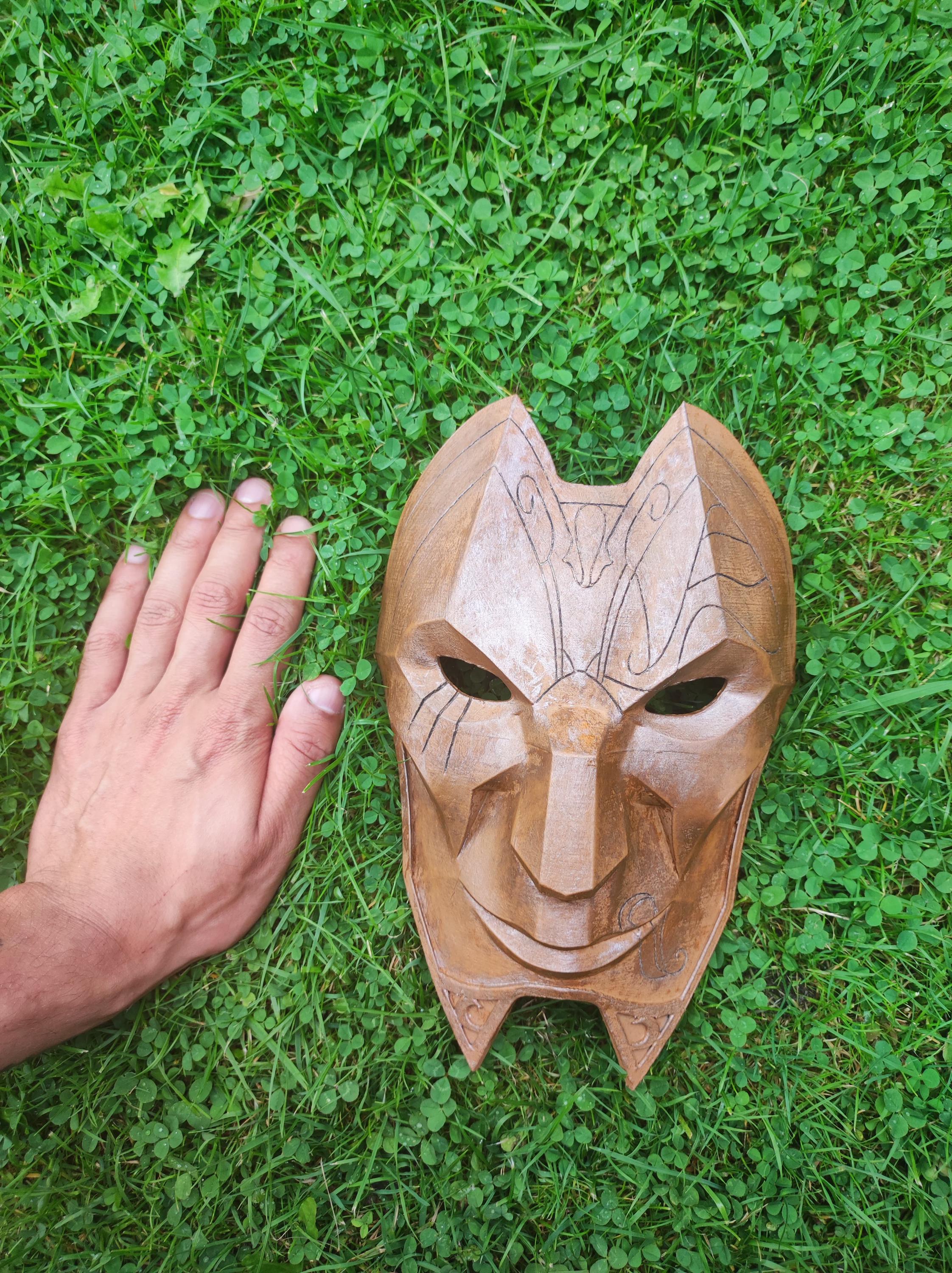 Jhin Mask League of Legends - Etsy
