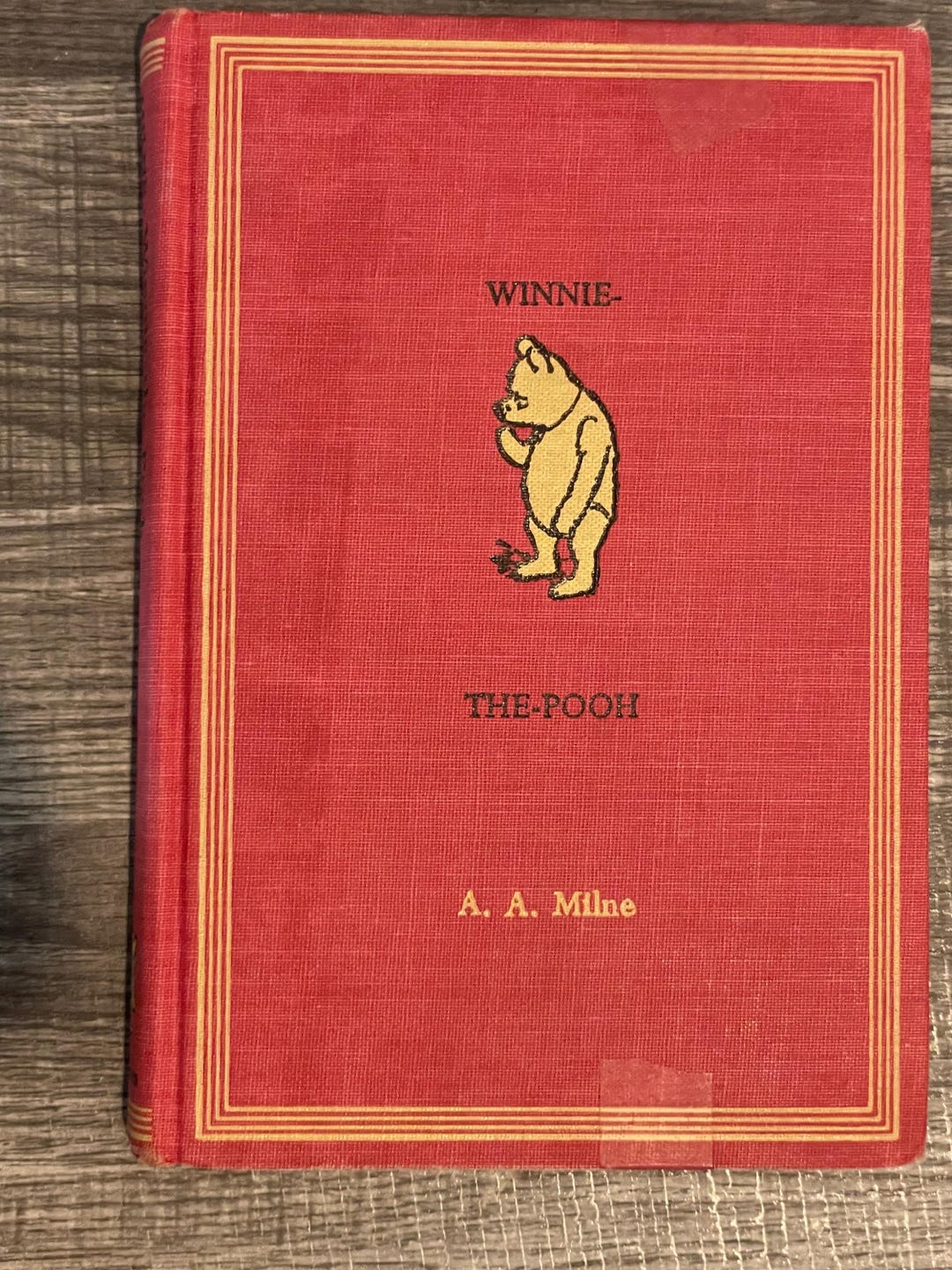 Vintage Winnie The Pooh A A Milne 1961 Dutton Hardcover Reprint 1926