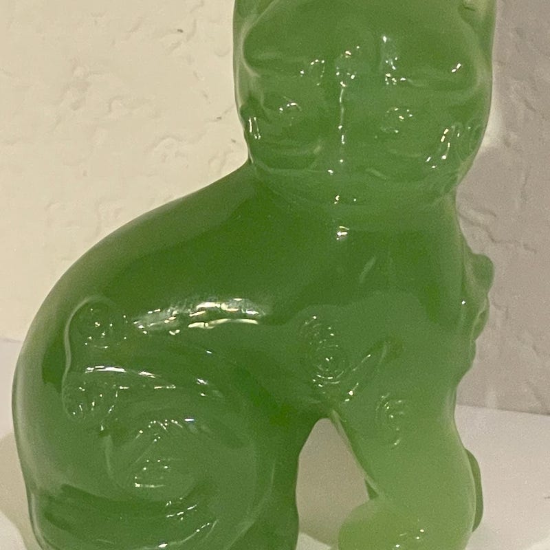 Tall Vintage Cat Figurines - Etsy