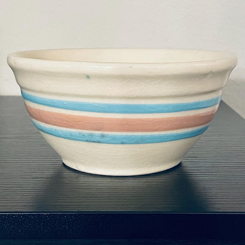 Blue and Pink Mccoy Pottery - Etsy