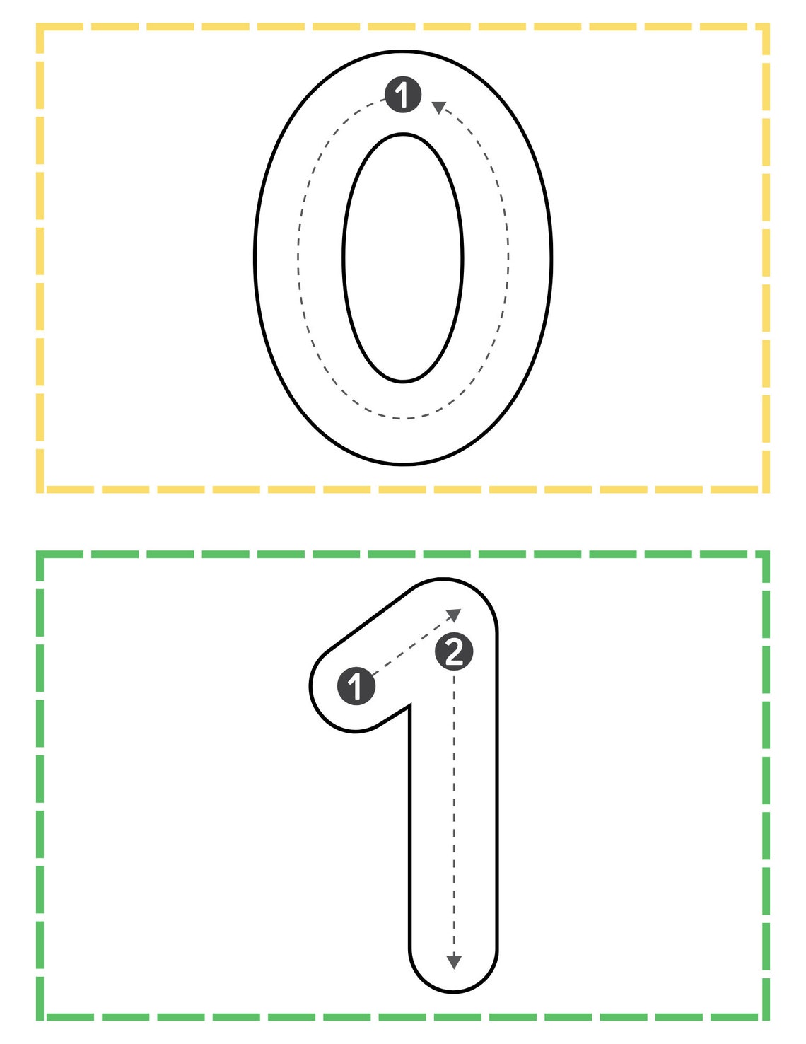 Learning Numbers Worksheets - Etsy