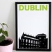 Dublin Print, Ireland Art Print, Dublin Poster, Dublin Art, Travel ...