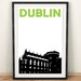 Dublin Print, Ireland Art Print, Dublin Poster, Dublin Art, Travel ...