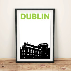 Dublin Print, Ireland Art Print, Dublin Poster, Dublin Art, Travel ...