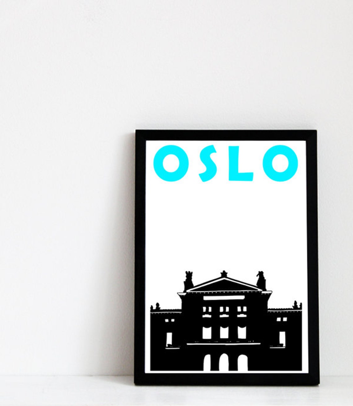 Oslo Print, Scandinavian Print, Scandinavian Poster, Oslo Poster ...