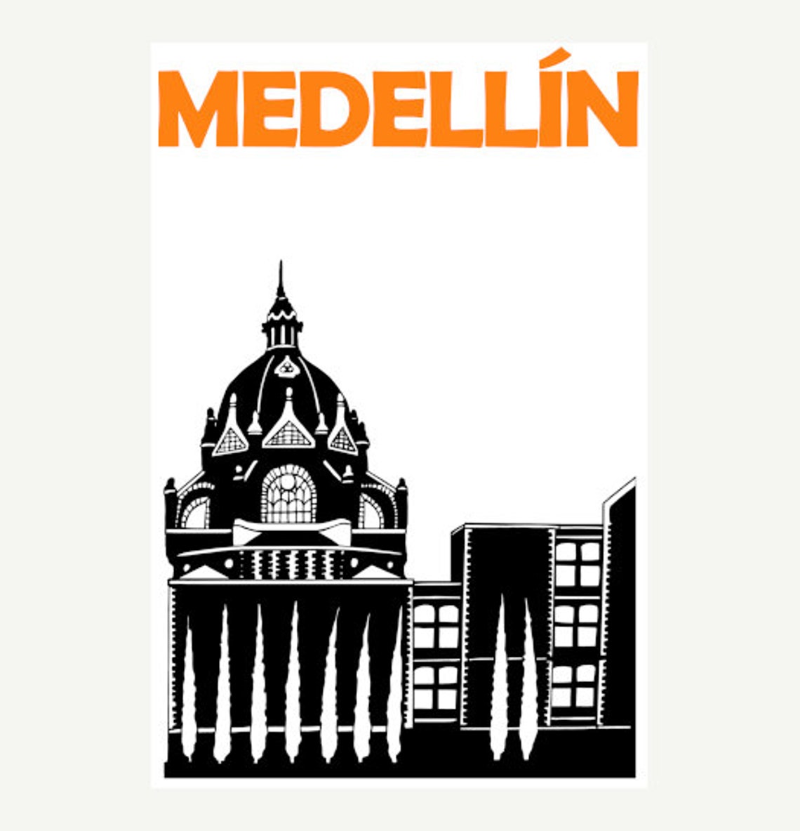 Medellin Poster Medellin Wall Art Medellin Print Medellin - Etsy