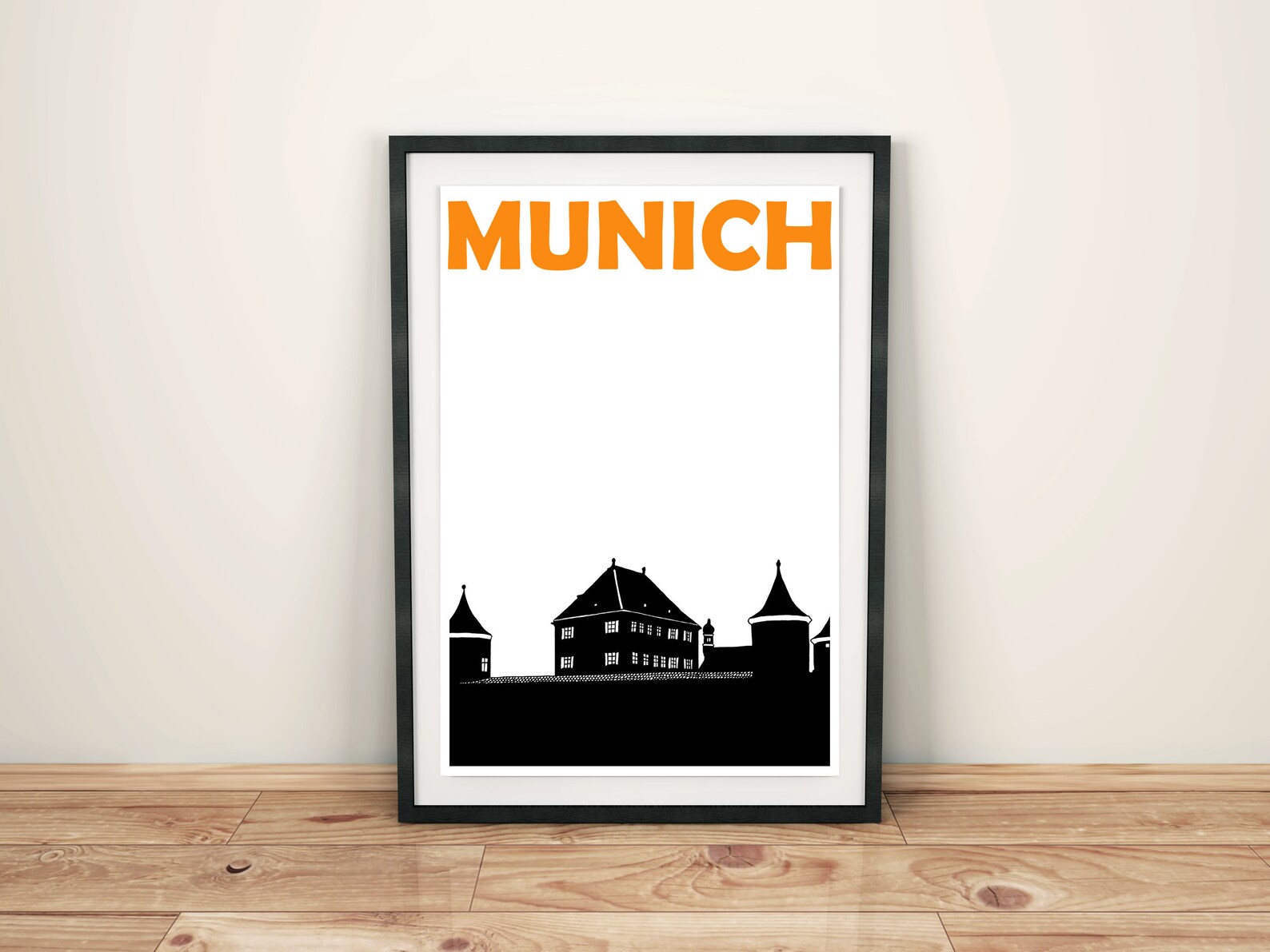Munich Print, Travel Poster, German Art, Munich Art, Munich Poster ...