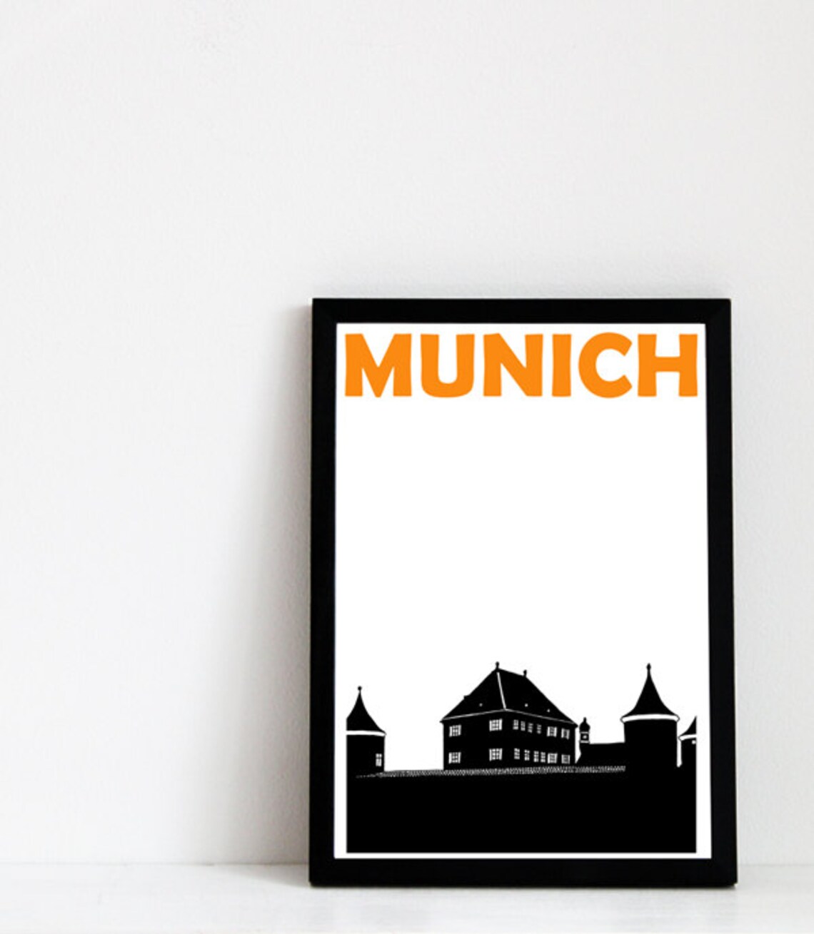 Munich Print, Travel Poster, German Art, Munich Art, Munich Poster ...
