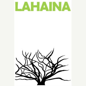 Lahaina Print, Lahaina Art, Lahaina Poster, Lahaina Hawaii Print, Maui ...