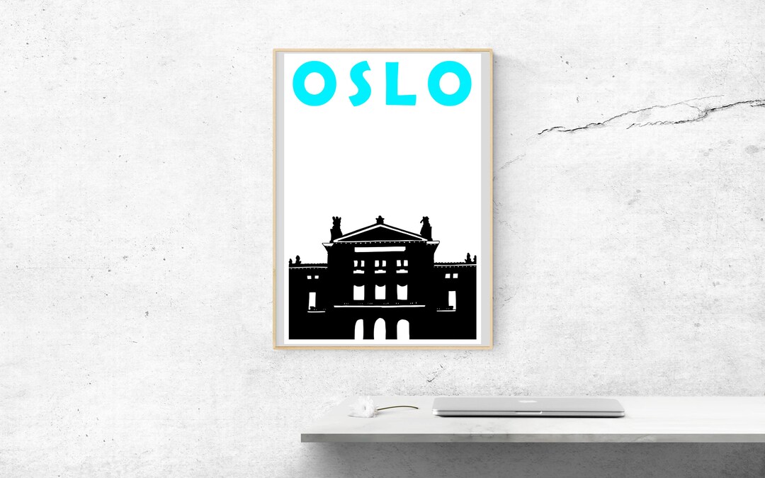 Oslo Print, Scandinavian Print, Scandinavian Poster, Oslo Poster ...