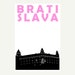 Bratislava Print - A4 / A3 / A3+ - Slovakia Art Print, City Poster ...