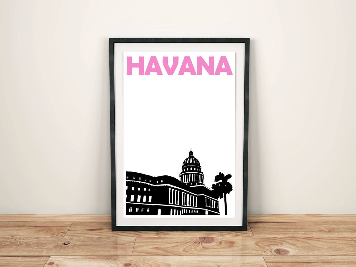 Havana Print, Cuba Print, Cuba Art, Havana Poster, Havana Art, Havana ...