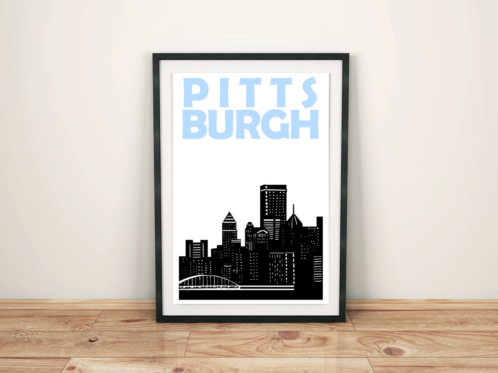 Pittsburgh Print, Pittsburgh Skyline Poster, Pittsburgh Art, Moving ...