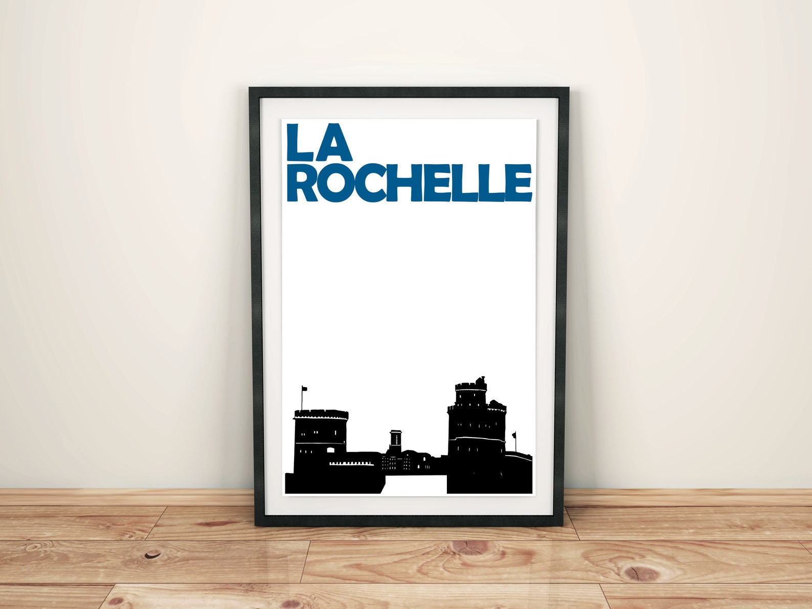 La Rochelle Print, France Art Print, French Art, La Rochelle Poster ...