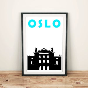 Oslo Print, Scandinavian Print, Scandinavian Poster, Oslo Poster ...