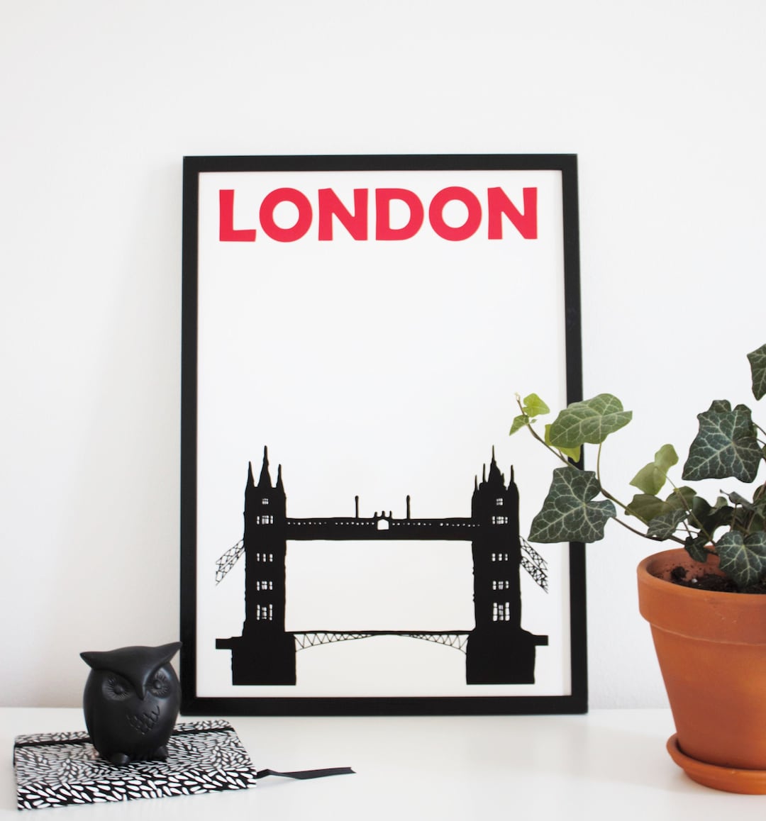 London Print, London Art, London Poster, London Art Print, London ...