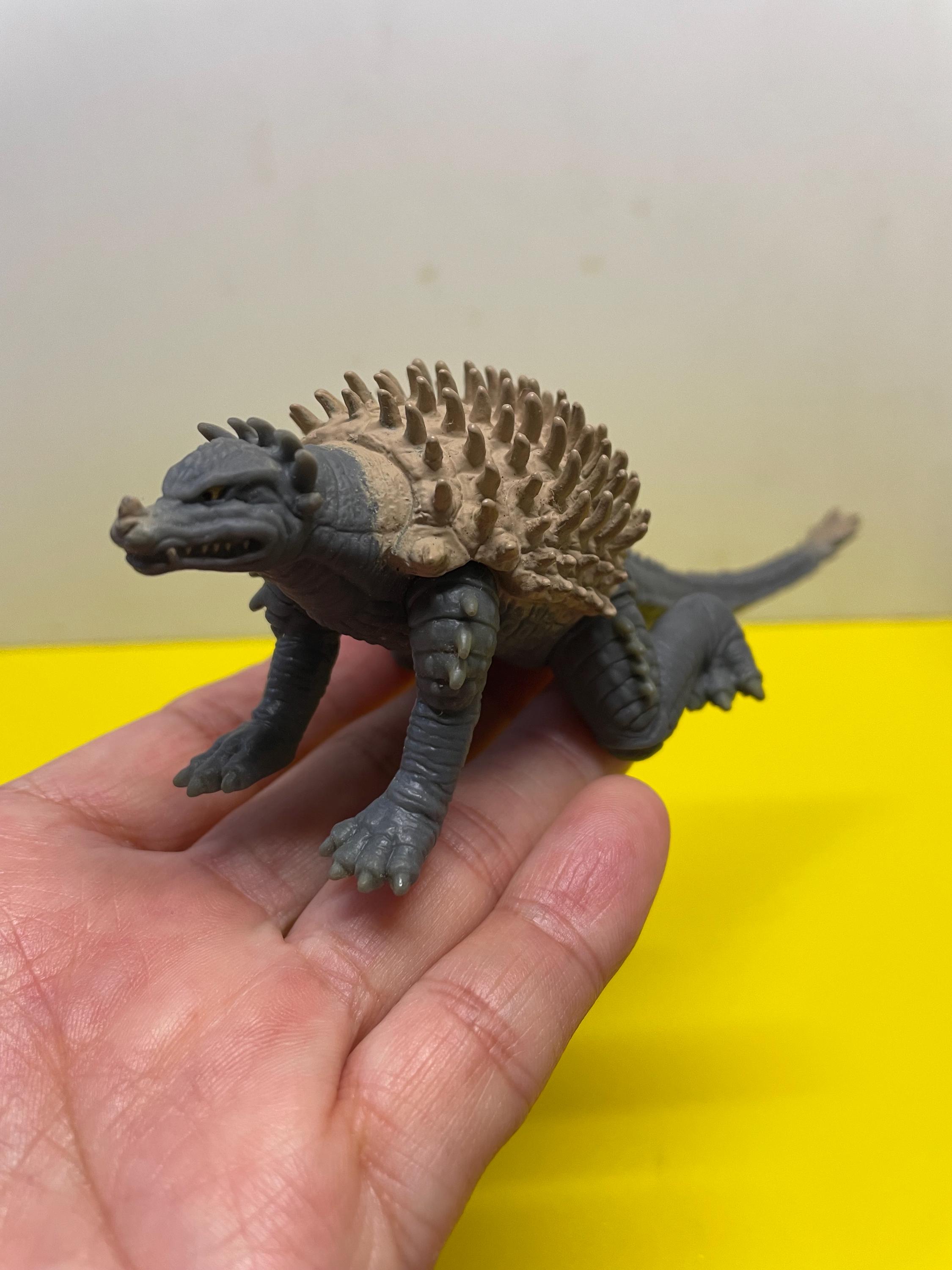 Godzilla Vintage Kaiju Mini Figure Anguirus Height 2 Inches 6-11-01 - Etsy