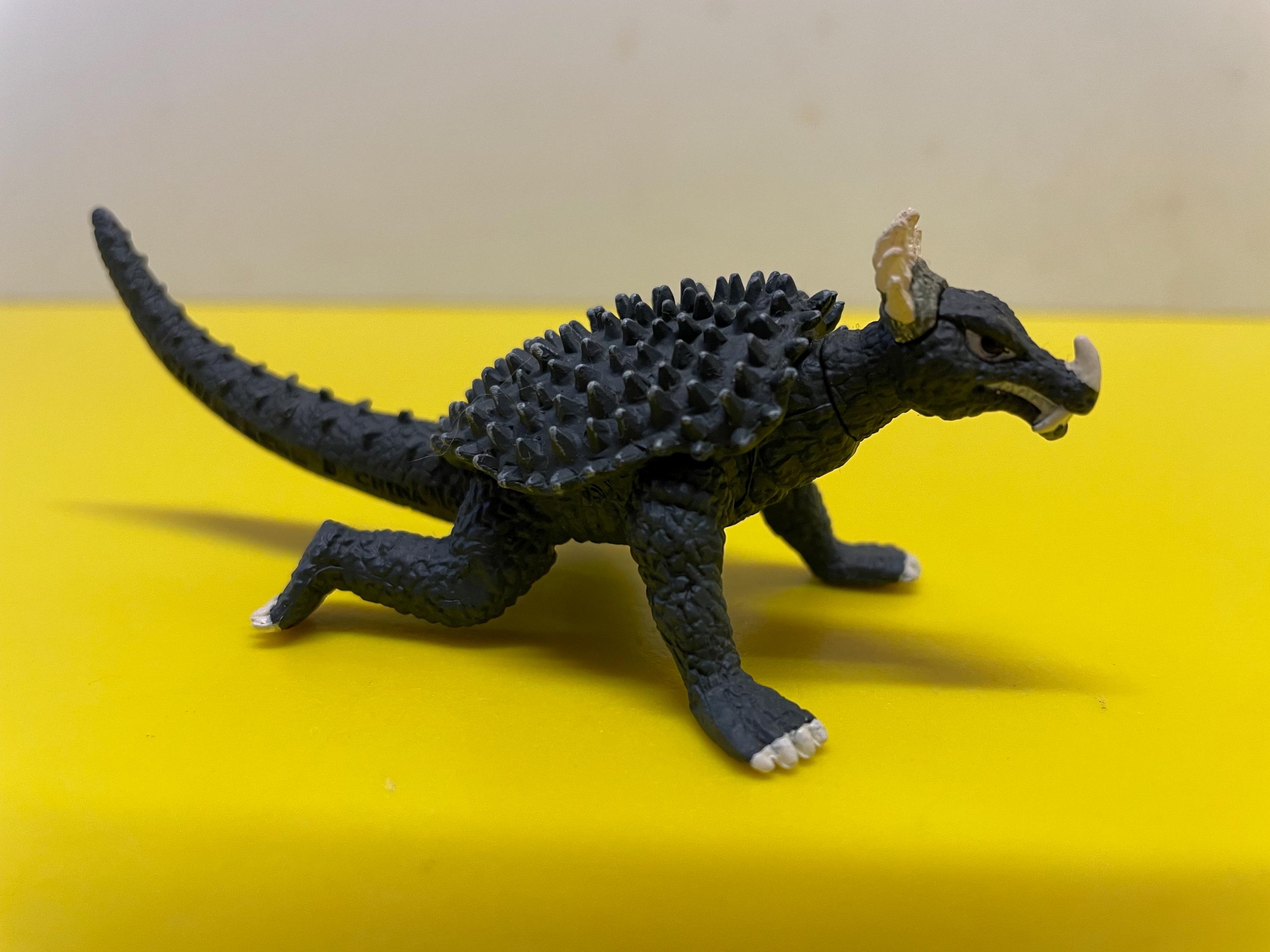 Godzilla Kaiju Bandai HG 4 Anguirus Vintage Mini Figure Japan Height 2 ...